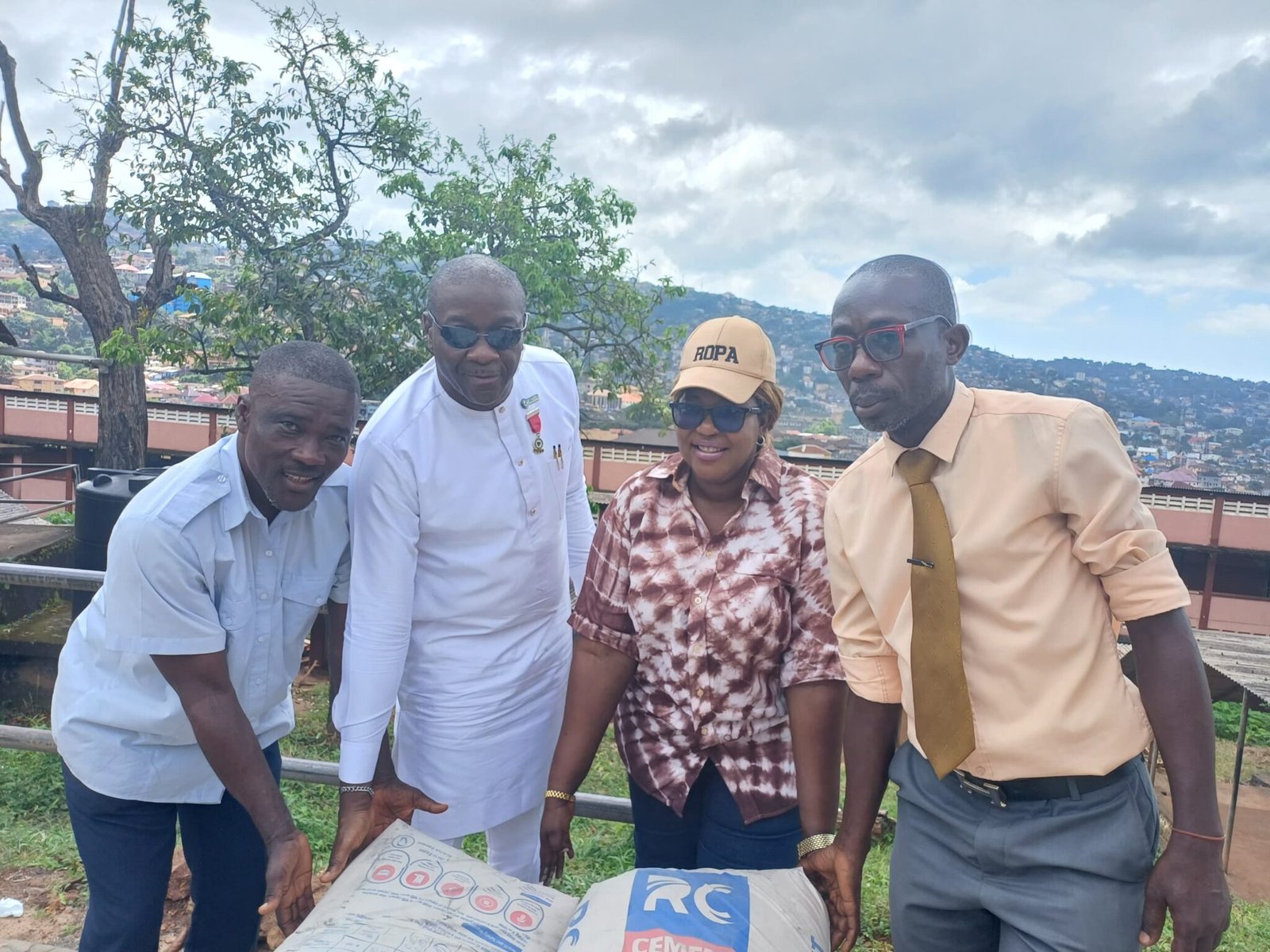 Rokel Commercial Bank Donates Building Materials to Rokel Secondary ...